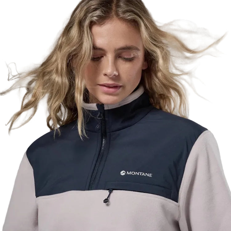 Montane Ladies Roco Pull On Fleece - Oyster - John Norris