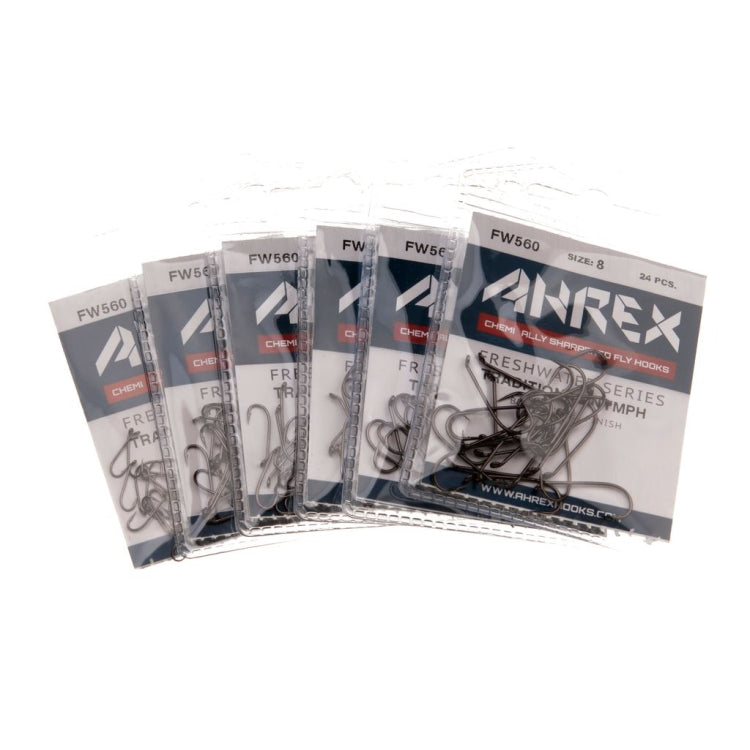 Ahrex FW560 Nymph Traditional Barbed Hooks - John Norris