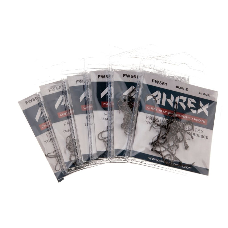 Ahrex FW561 Nymph Traditional Barbless Hooks - John Norris