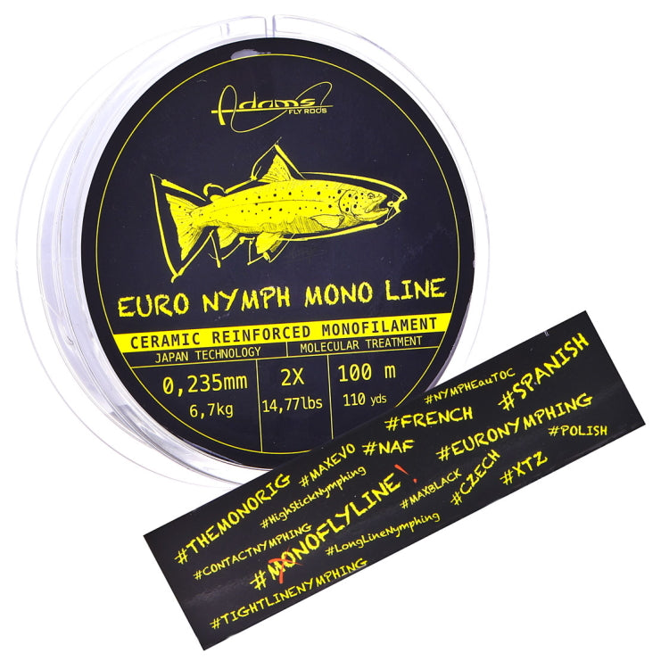 Adams Euro Nymph Mono Line - John Norris