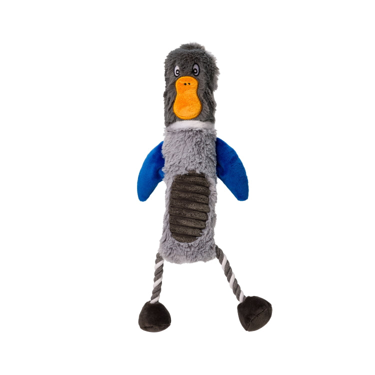 House of Paws Long Squeaker Dog Toy - Duck - John Norris