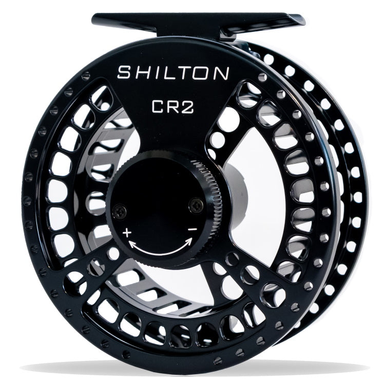 Shilton CR Series Fly Reels - Black - John Norris