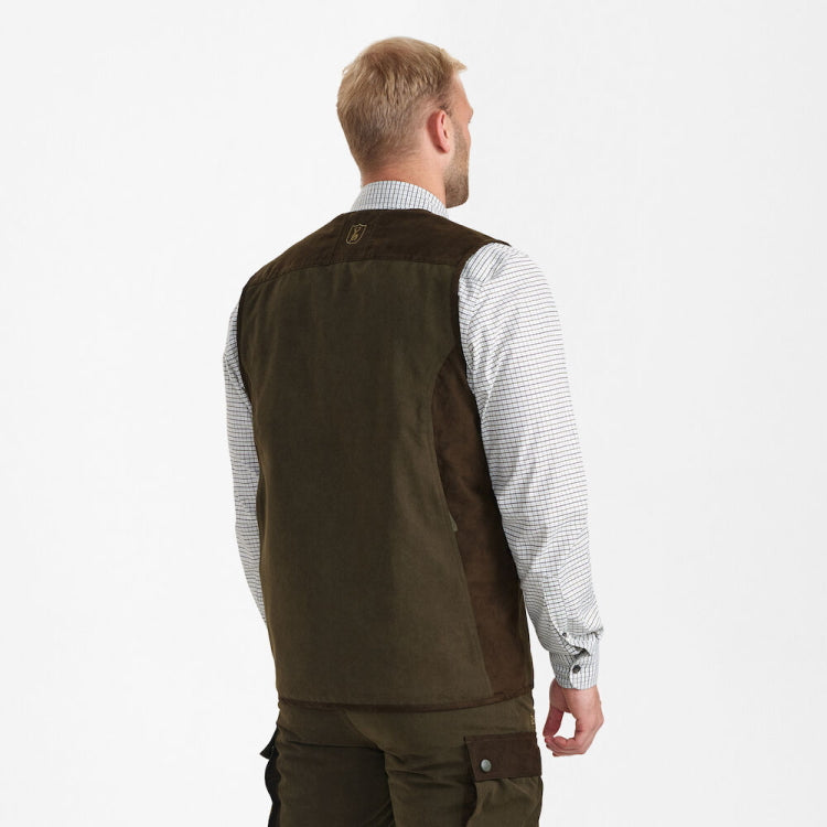 Deerhunter Eagle Waistcoat - Tarmac Green - John Norris