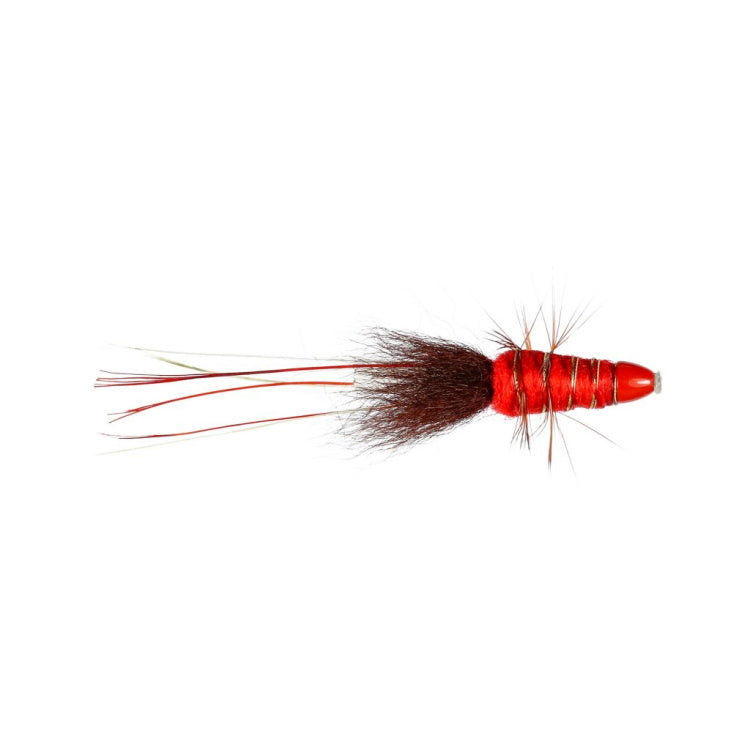 Red Francis Conehead Flies - John Norris