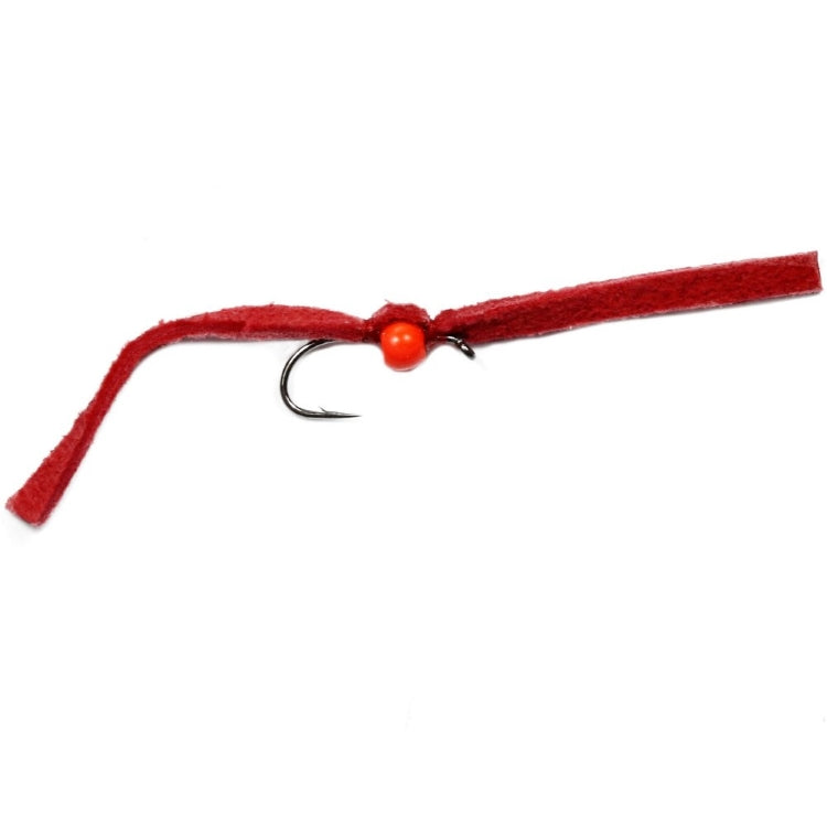 Red Chamois Worm Flies – John Norris
