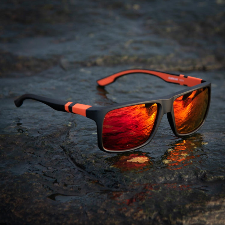 Guideline LPX Sunglasses - Amber Lens Red Revo Coating | John Norris