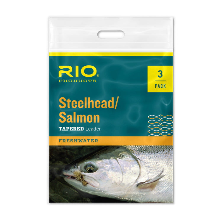 Rio Steelhead/Salmon Leader 9ft Triple Pack | John Norris